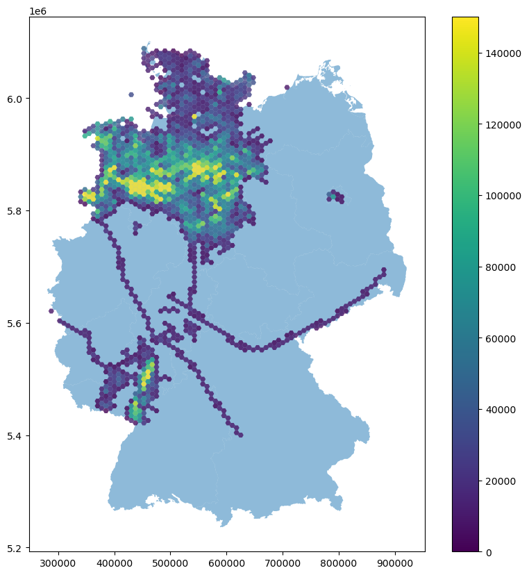64 Creating Seismic Line Density Maps — GemGIS - Spatial data ...